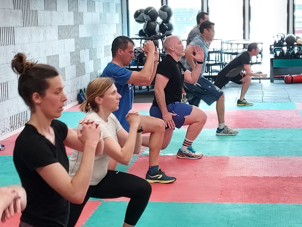 cours de CAF chez Tonnerre Sport